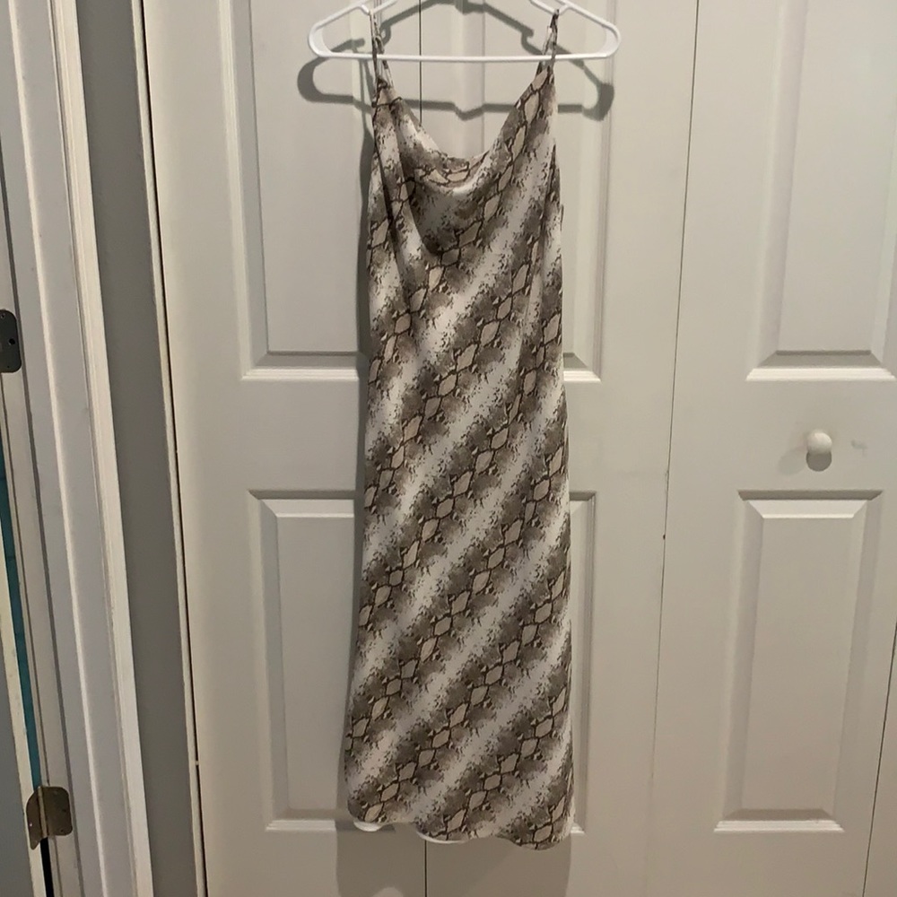 Single Los Angeles Python Dress - Gem